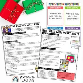 The Wise Men Visit Jesus - Christmas Bible Lessons for Kids — Poet ...