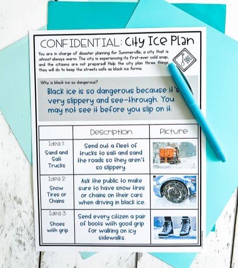 Winter Science Experiments about Ice for Kids — Poet Prints Teaching