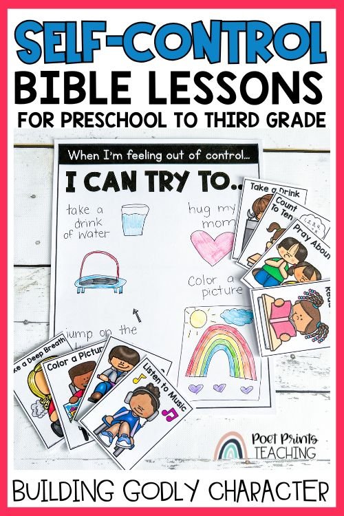 Self-Control Bible Lessons for Kids — Poet Prints Teaching