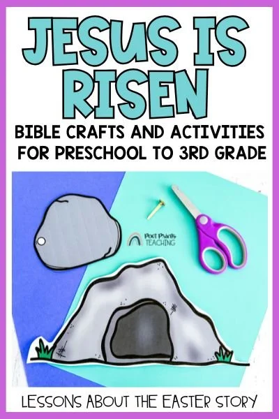 Easter Sunday Bible Lesson for Preschool and Big Kids — Poet Prints ...