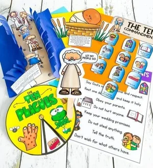Moses Bible Lessons for Kids — Poet Prints Teaching