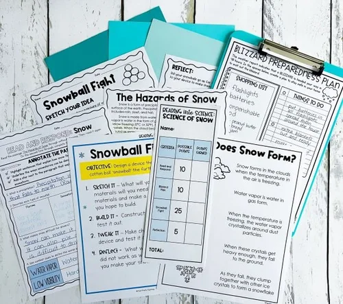 Winter Science Experiments about Snow for Kids — Poet Prints Teaching