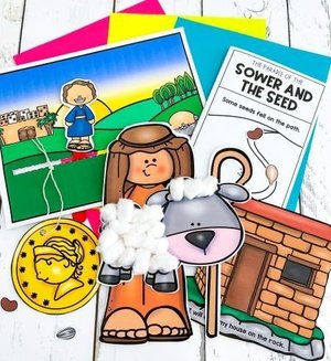 Parables of Jesus Bible Lessons and Crafts for Kids — Poet Prints Teaching