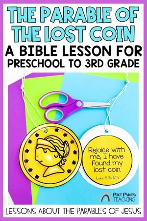 The Parable of the Lost Coin, Bible Lesson for Kids — Poet Prints Teaching