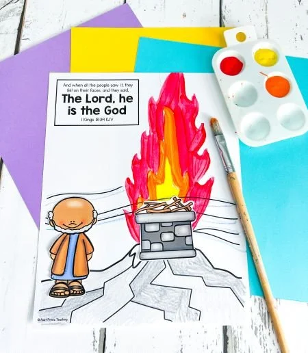 Elijah and the Prophets of Baal on Mount Carmel - Bible Lessons for ...