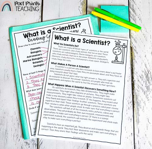 What Is a Scientist For Kids — Poet Prints Teaching