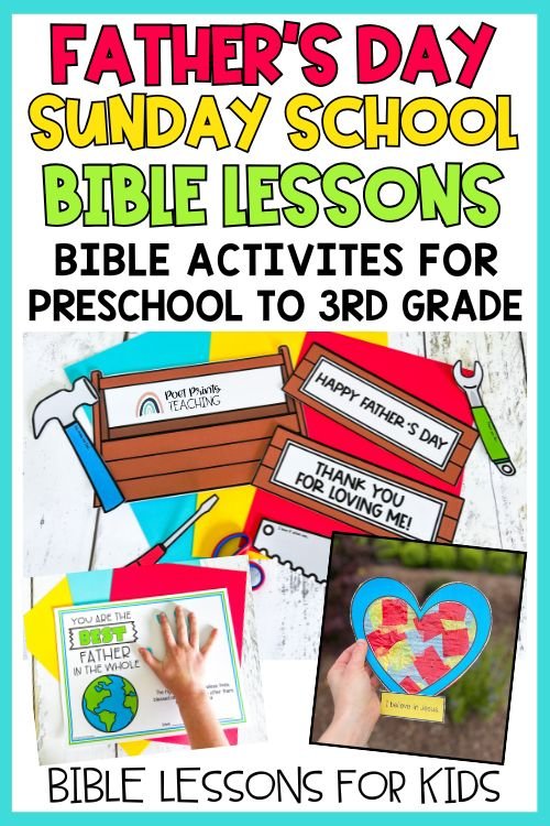 Father's Day Bible Lesson - Sunday School Ideas for Kids — Poet Prints ...