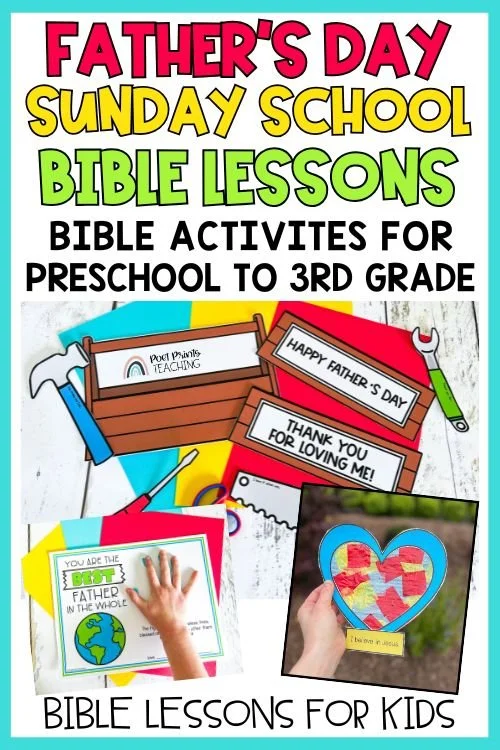Father's Day Bible Lesson - Sunday School Ideas for Kids — Poet Prints ...
