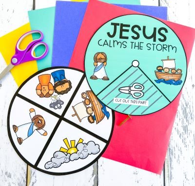 Jesus Calms the Storm - Bible Lessons for Kids — Poet Prints Teaching