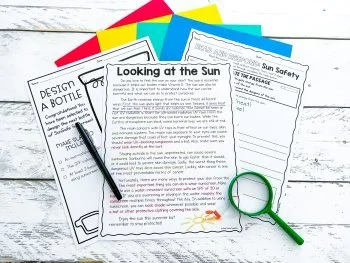 Sun Safety Activities for Kids — Poet Prints Teaching