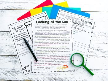 Sun Safety Activities for Kids — Poet Prints Teaching