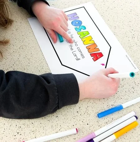 Palm Sunday Bible Lesson for Preschool and Big Kids — Poet Prints Teaching