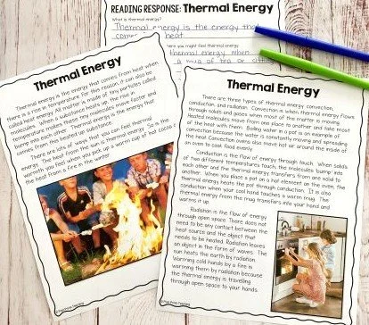 How is Thermal Energy Transferred? Science for Kids — Poet Prints Teaching