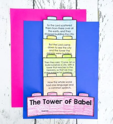 The Tower of Babel Bible Lessons for Kids — Poet Prints Teaching
