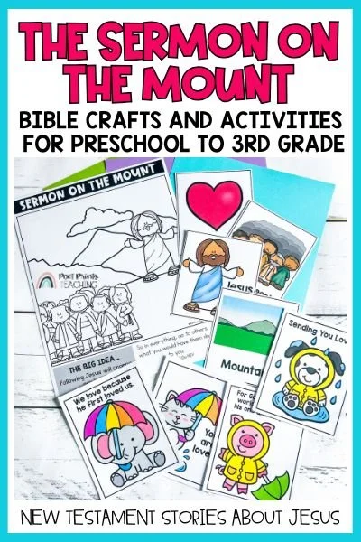 The Sermon on the Mount | Bible Lessons for Kids — Poet Prints Teaching