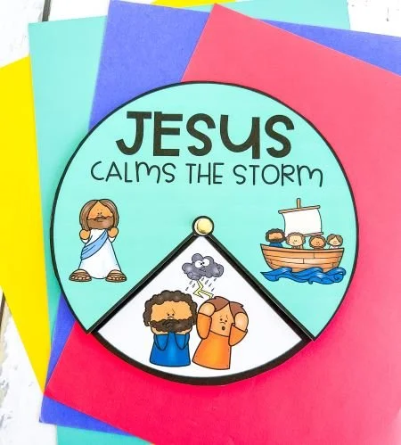 Jesus Calms the Storm - Bible Lessons for Kids — Poet Prints Teaching