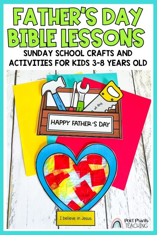 Father's Day Bible Lesson - Sunday School Ideas for Kids — Poet Prints ...