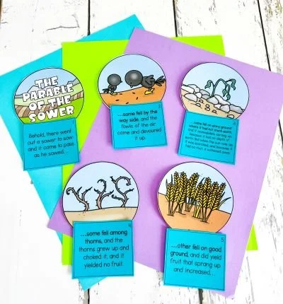 The Parable of the Sower Bible Lesson for Kids — Poet Prints Teaching
