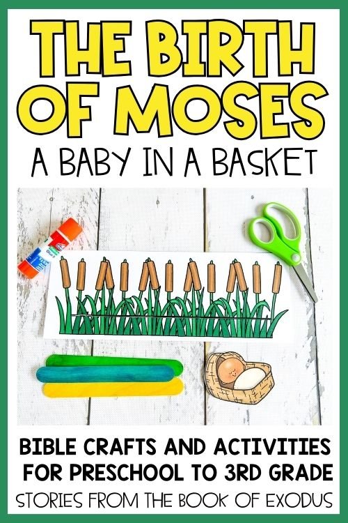 The Birth of Moses - Bible Story and Lesson for Kids — Poet Prints Teaching