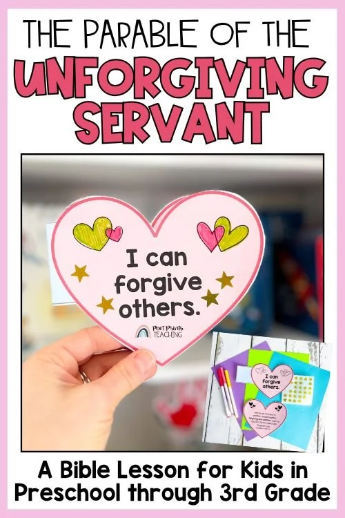 Parable of the Unforgiving Servant - Bible Lessons for Kids — Poet ...