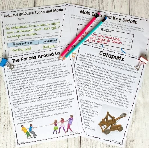 Force and Motion Activities For Kids — Poet Prints Teaching