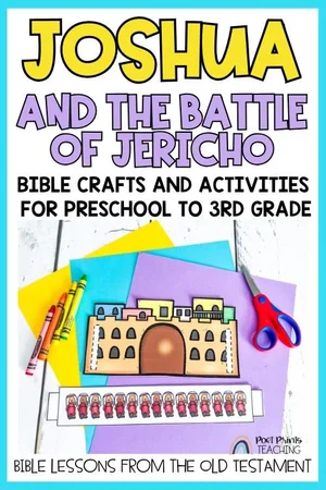 Joshua and the Walls of Jericho - Bible Lessons for Kids — Poet Prints ...