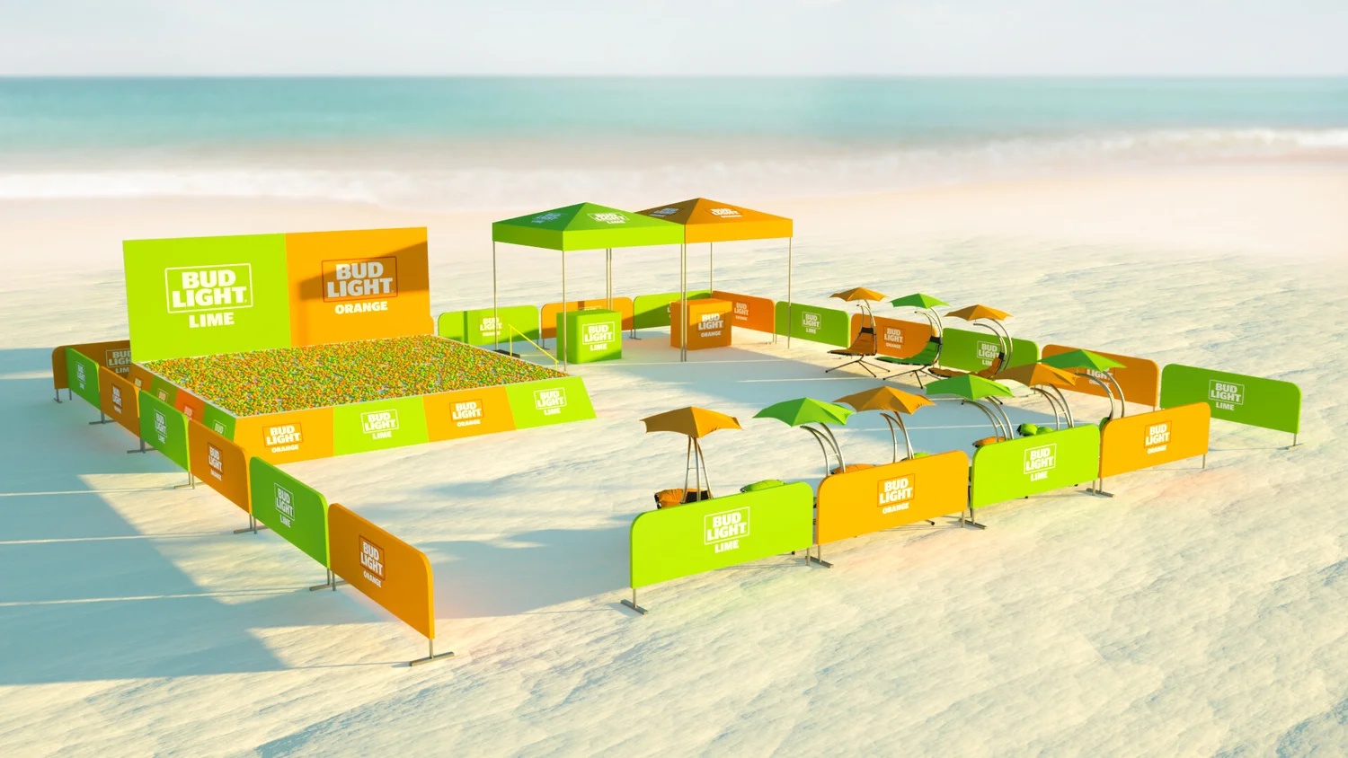 Bud Light Lime Beach