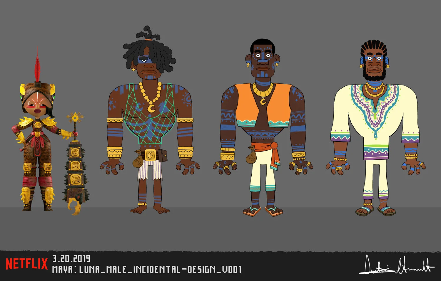 Maya and the Three — Dustin d'Arnault