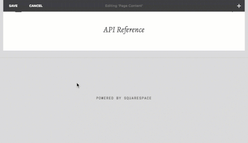 Create API Documentation Using Squarespace — JOHN DIFINI