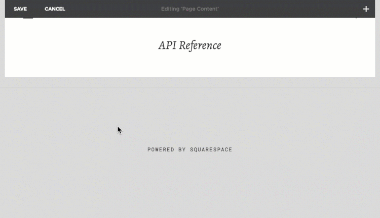 Create API Documentation Using Squarespace — JOHN DIFINI