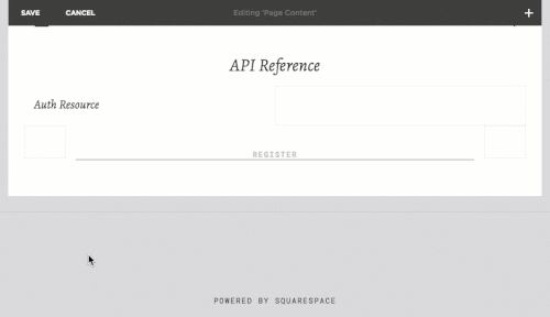 Create API Documentation Using Squarespace — JOHN DIFINI
