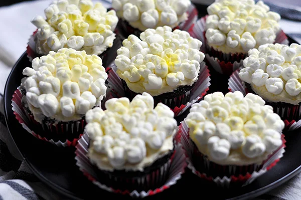 Popcorn Flavored Cupcakes