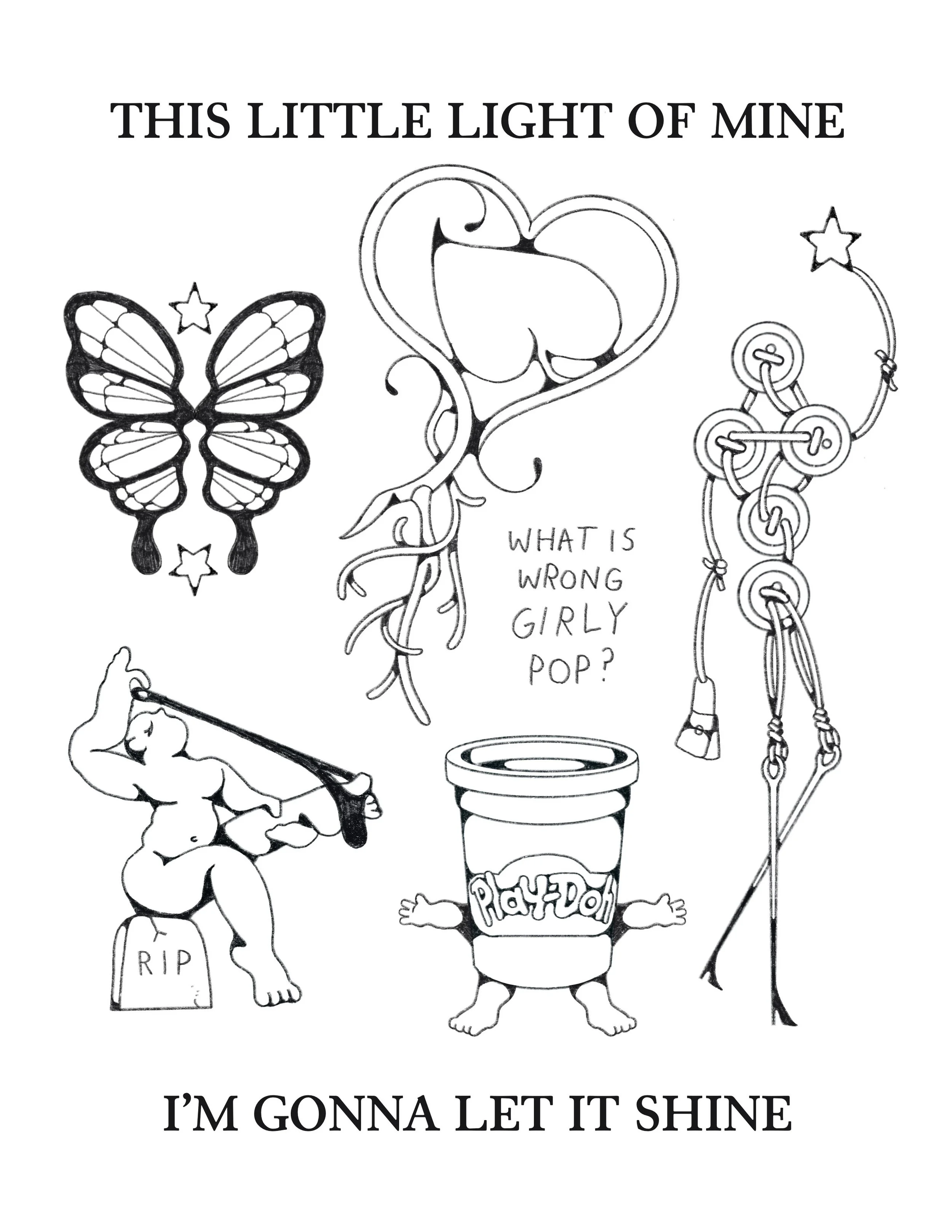 This Little Light Of Mine Coloring Page