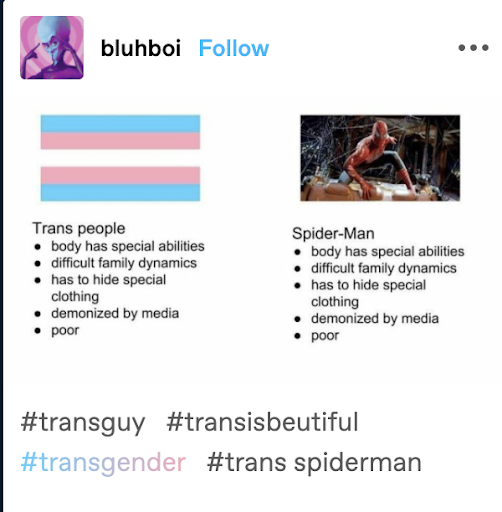 Spider-Man is Trans — Scene+Heard