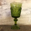 Olive Glass — Birdie in a Barn | Vintage Event Rentals |Murrieta CA