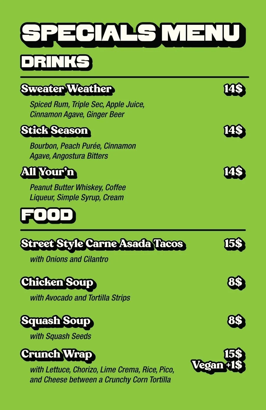 EAT — NewWave Burrito Bar