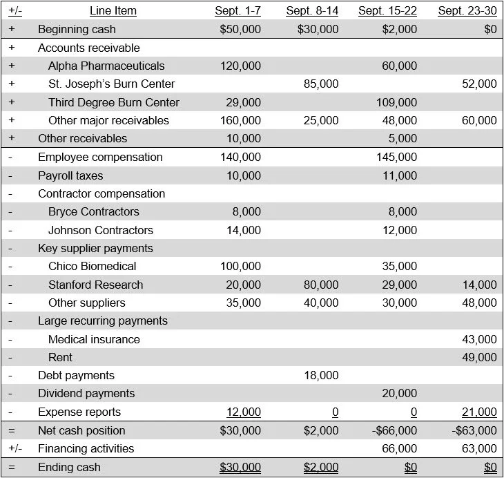Cash budget definition — AccountingTools