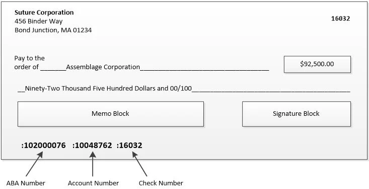Check definition — AccountingTools