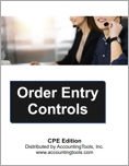 Order Entry Controls — AccountingTools