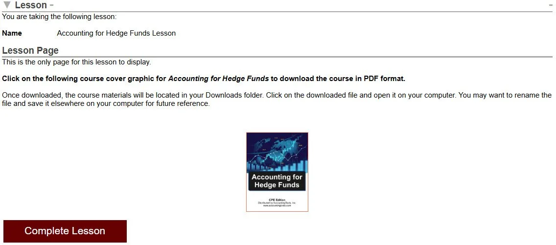 How to Take a Course — AccountingTools