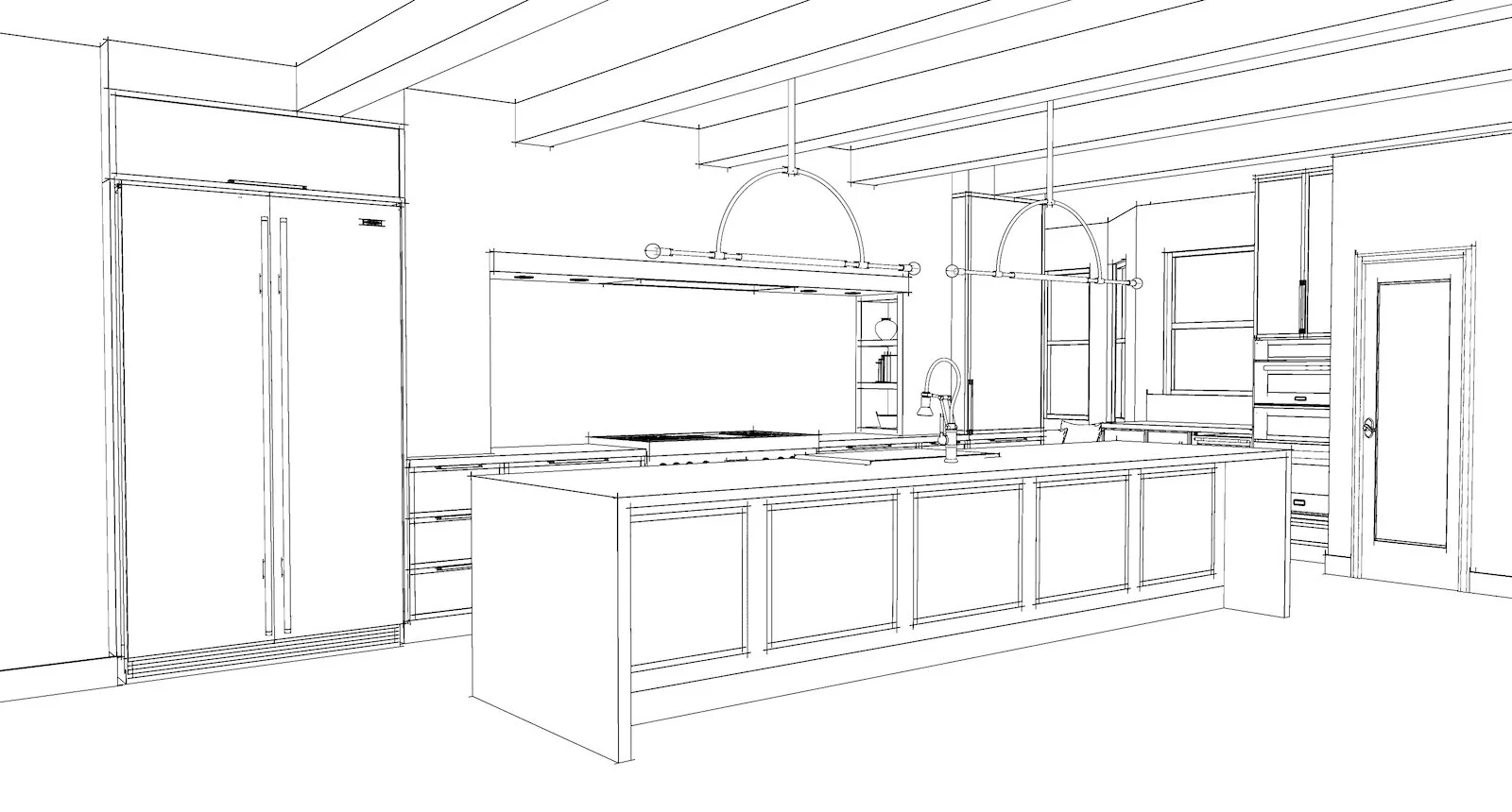 KITCHEN AND BUTLER'S PANTRY DESIGN PLANS AND PROGRESS PHOTOS — TAMI ...
