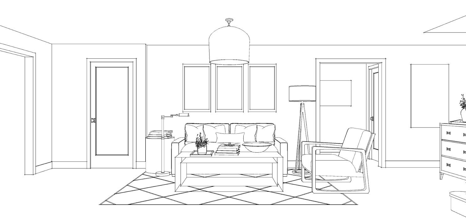 HOW TO DESIGN A PASS-THROUGH ROOM - PROJECT CIRCLE GREENS — TAMI ...