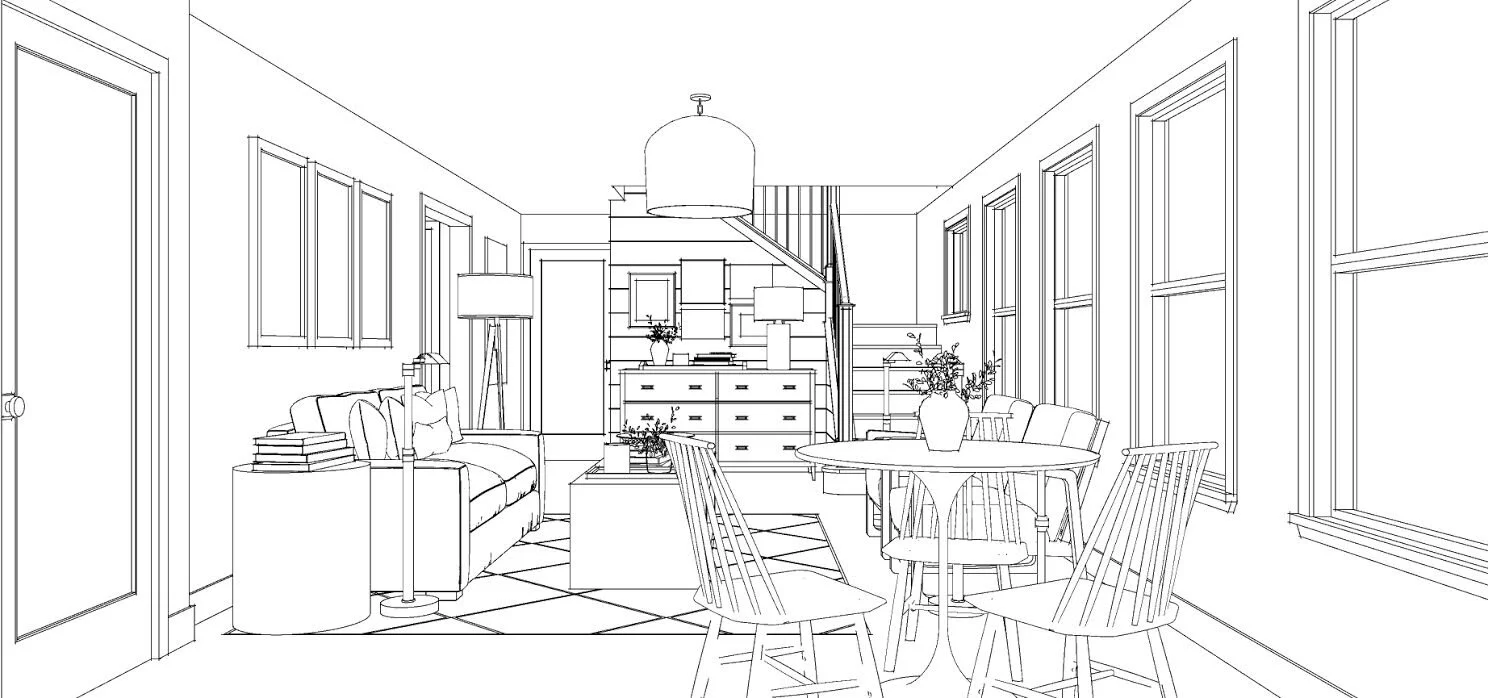 HOW TO DESIGN A PASS-THROUGH ROOM - PROJECT CIRCLE GREENS — TAMI ...