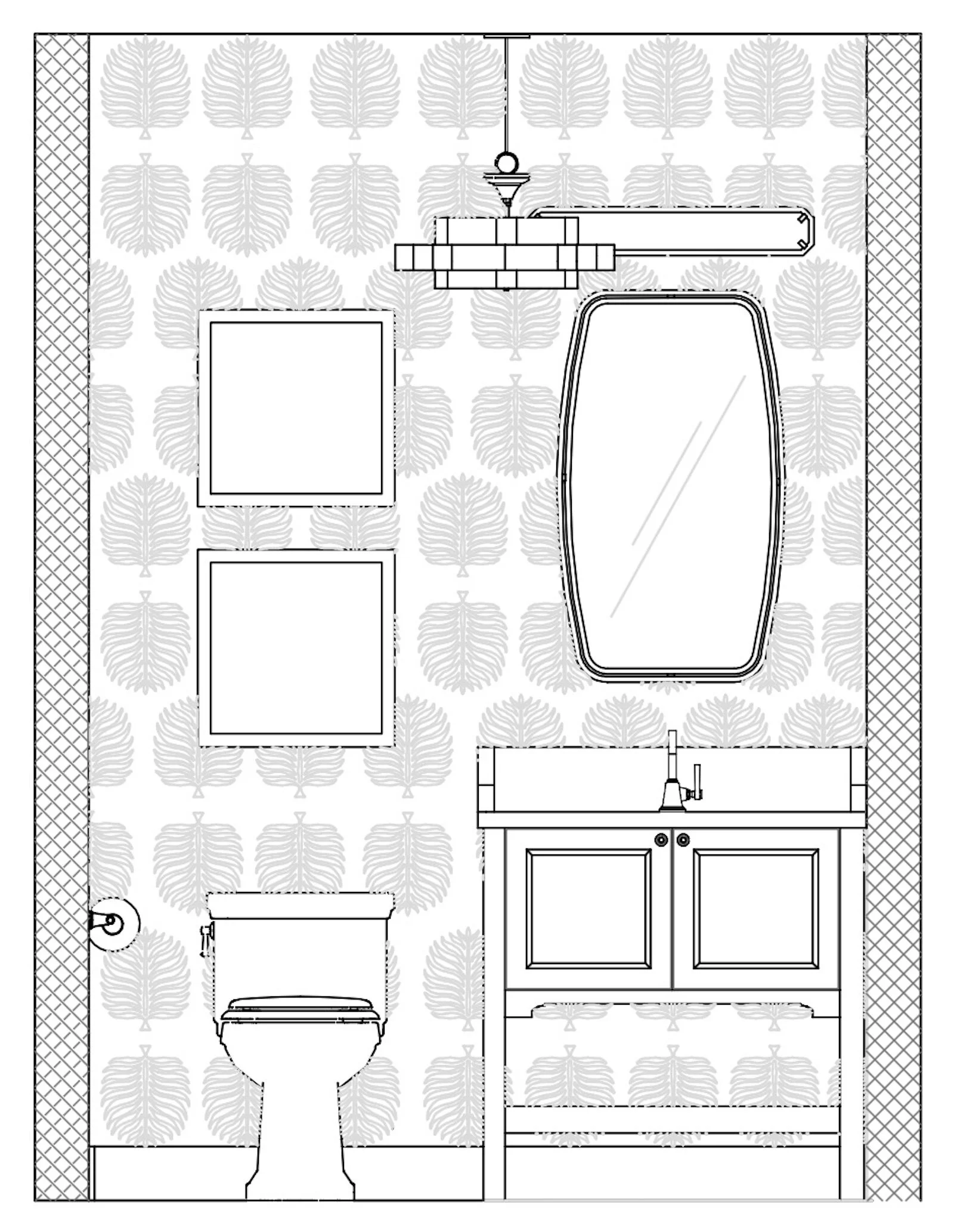 SIX KEY INGREDIENTS FOR DESIGNING STUNNING POWDER BATHROOMS - 1980'S ...