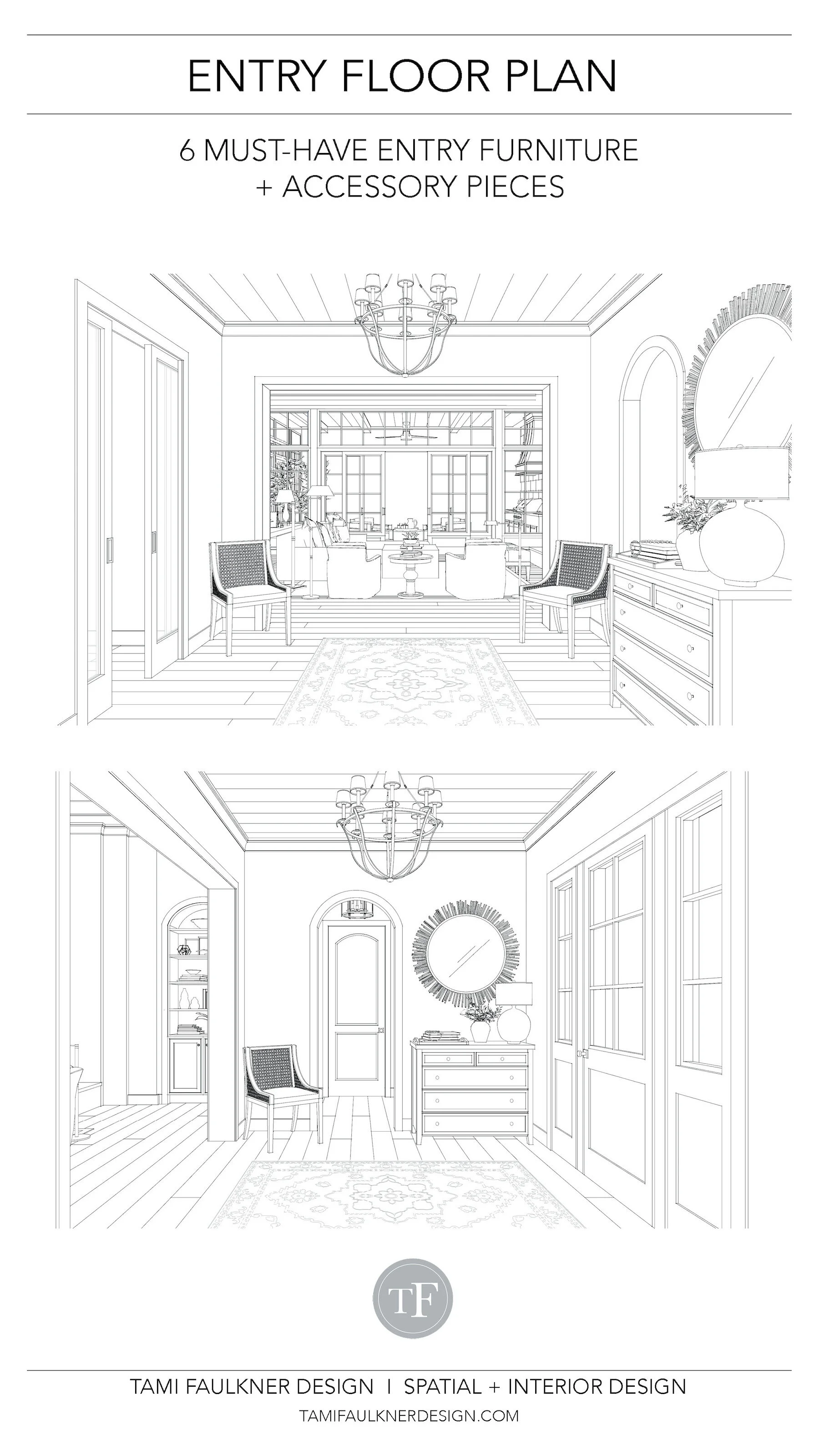 HOW TO DESIGN AN IMPRESSIONABLE FRONT ENTRY - PART 2 — TAMI FAULKNER DESIGN