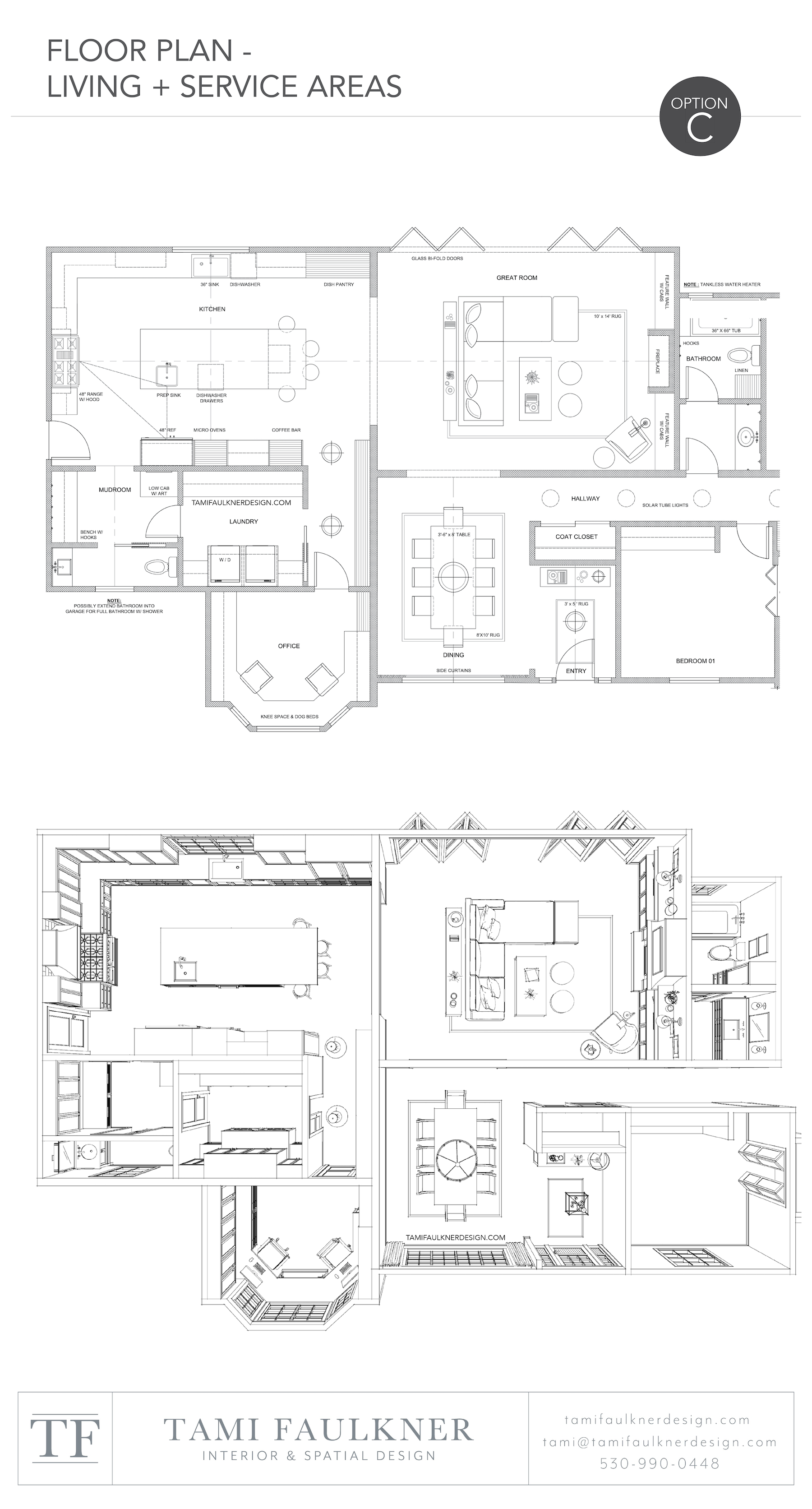 1980's WHOLE HOUSE REMODEL PROJECT - FLOOR PLAN DESIGN — TAMI FAULKNER ...