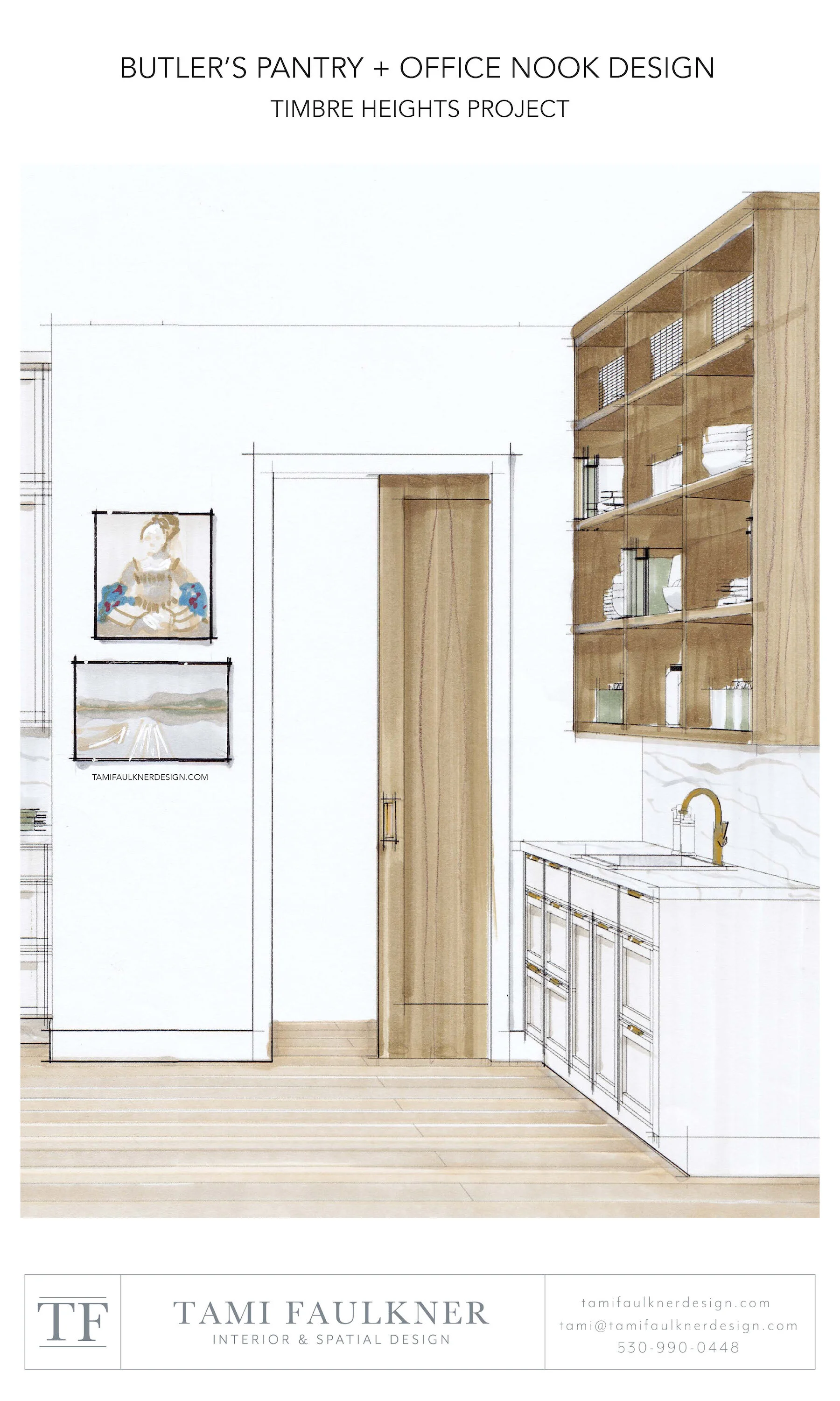 DESIGN TIPS FOR COMBINING A HOME OFFICE WITH A BUTLER’S PANTRY — TAMI ...