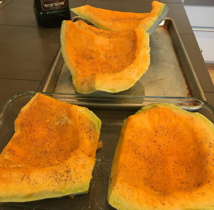 Roasted Blue Hubbard Squash — pattysplate