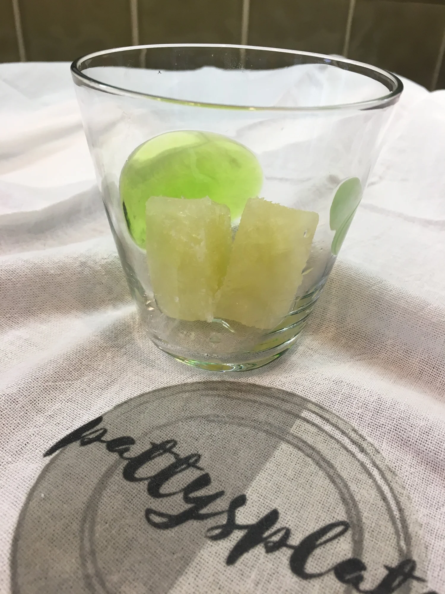 Fresh Squeezed Lime Ice Cubes — pattysplate