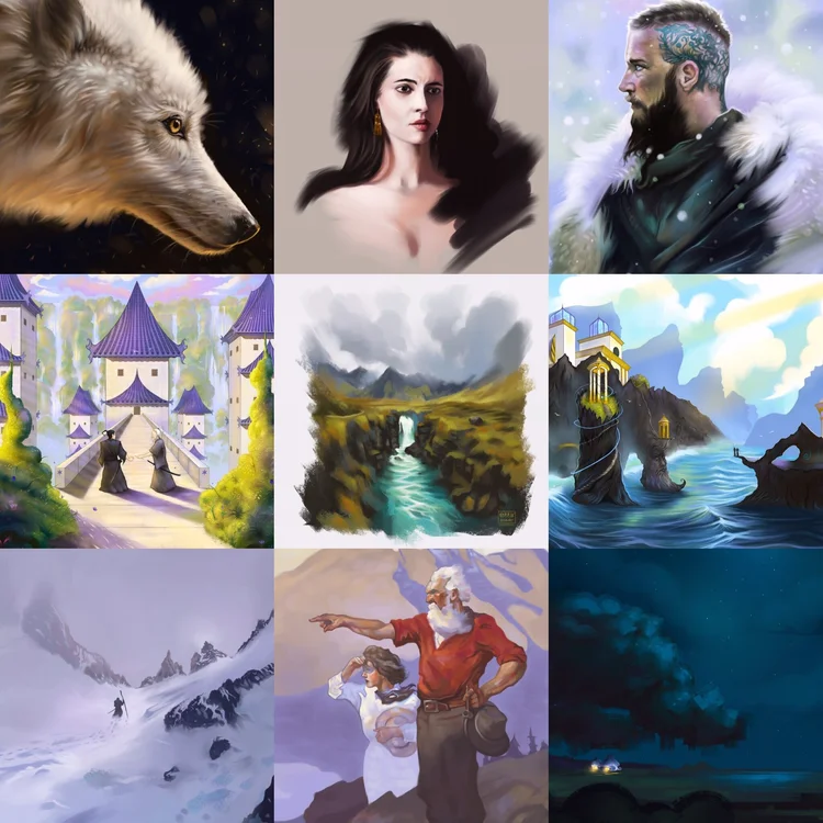 My Top 9 Digital Art Paintings of 2020 & Reflections on The Year ...